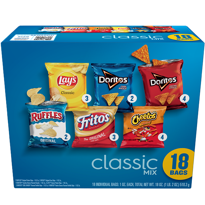 FRITO-LAY® Classic Mix Variety Pack | Variety Packs